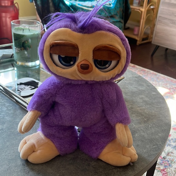 Zuru | Toys | Zuru Animated Dancing Purple Sloth Winking Eyes Wiggle ...